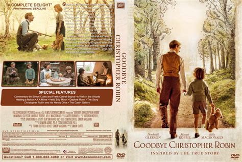 Goodbye Christopher Robin 2017 R1 Custom Dvd Cover And Label V2