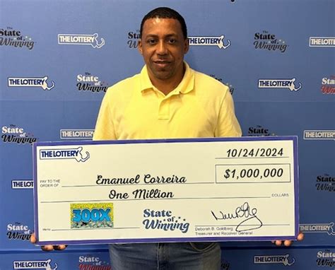 Mass State Lottery Winner Man Wins 1 Million From Convenience Store