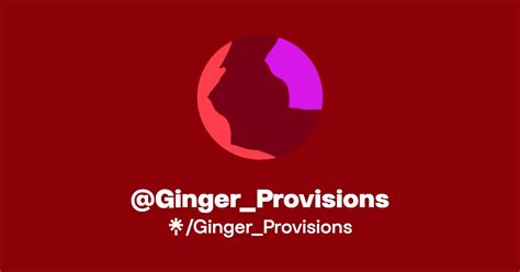 Ginger Provisions Find Ginger Provisions Onlyfans Linktree