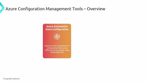 Exploring Configuration Management Technology For Application