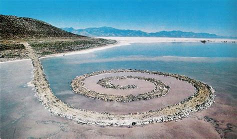 A Masterpiece Of Land Art Spiral Jetty By Robert Smithson Artsper