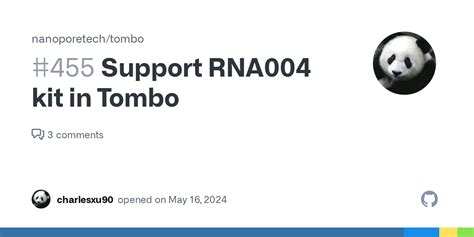 support rna004 kit in tombo · issue 455 · nanoporetech tombo · github