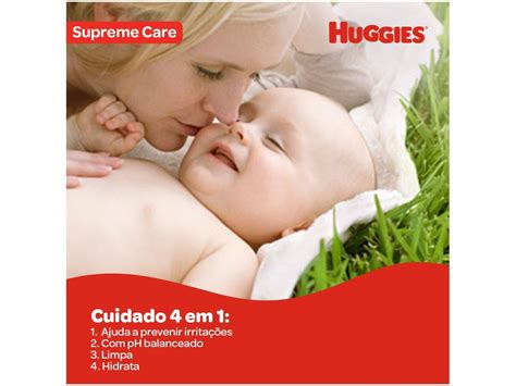 Lenço Umedecido Huggies Supreme Care 48 Unidades