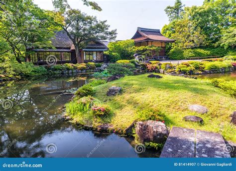 Nara Japan Isuien Garden Japanese Style Garden Stock Image Image