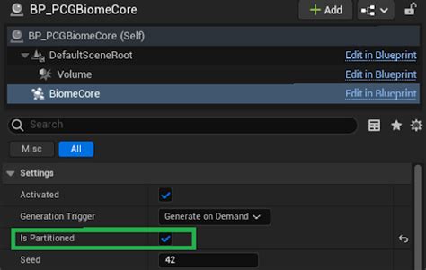 Procedural Content Generation Pcg Biome Core And Sample Plugins Reference Guide In Unreal