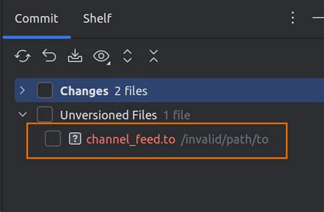Artifact In Git Commit Window Ides Support Intellij Platform