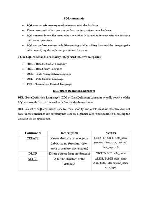 Unit 3 Pdf Sql Information Retrieval