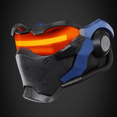 Overwatch Soldier 76 Mask For Cosplay 3d Model 3d Printable Cgtrader