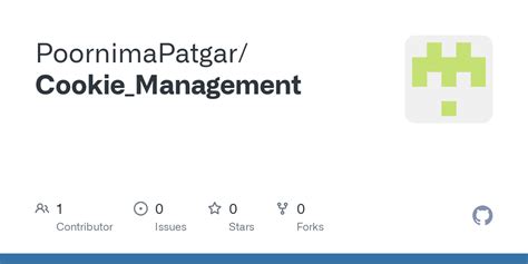 Github Poornimapatgarcookiemanagement