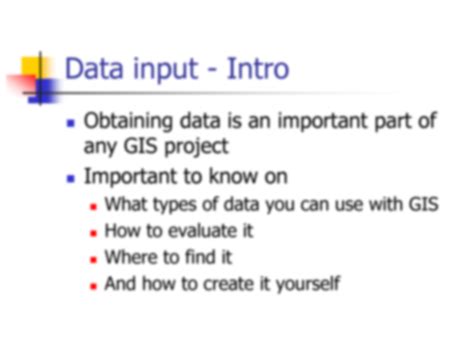 Solution Gis Data Input Editing And Verification Studypool
