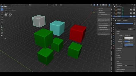 Blender How To Quickly Delete All Materials From Selected Objects Vladislav Kravchenko