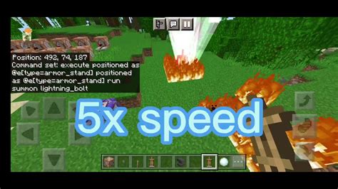 How To Use Execute Command Bedrock Edition 119 Example Youtube