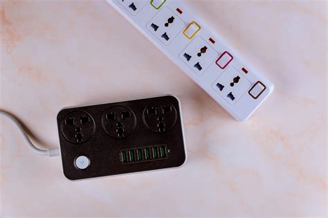 Multiple Socket Electric Plug With Separate Switch For Each Socket For Usb For Charging