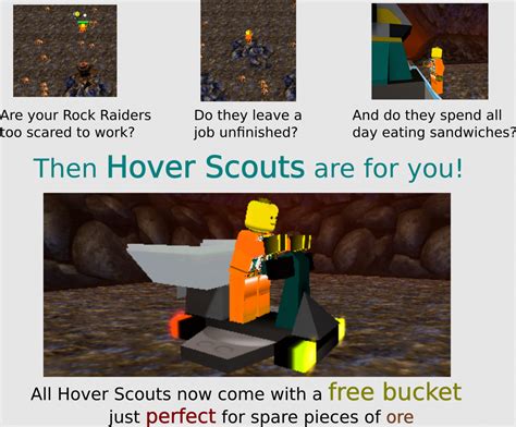 Hover Scout Ad Part 1 Game Mod Screenshots Rock Raiders United