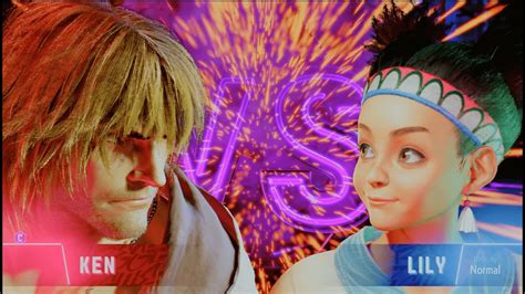 Street Fighter 6 Ken Vs Lily Of The Thunderfoot Tribe Youtube