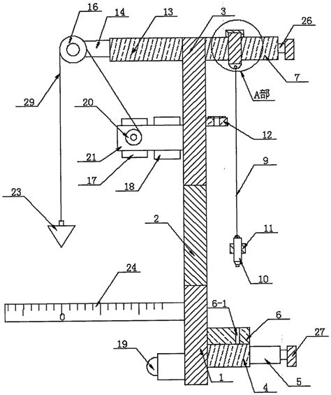 一种工程模板用垂直度测量工具的制作方法