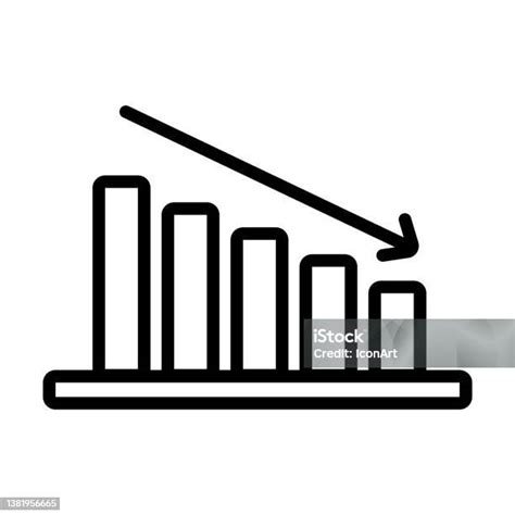 전자 상거래 및 결제 컬렉션에서 아이콘을 줄입니다 흰색 배경에 격리 된 얇은 선형 감소 돈 금융 개요 아이콘 라인 벡터는 웹 및 모바일기호 기호감소 0명에 대한 스톡 벡터
