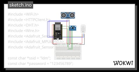 Sensor De Enchente Wokwi Esp32 Stm32 Arduino Simulator