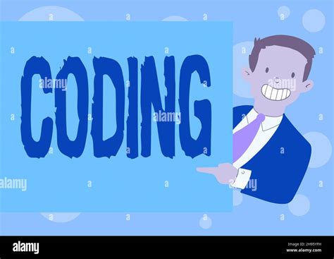 Handwriting Text Coding Business Approach Assigning Code To Something