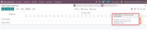 Planning In Odoo 16 Manufacturing Odoo V16 Enterprise Edition Book