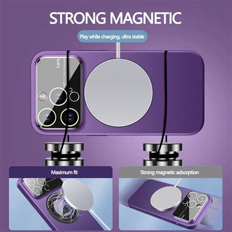 Magsafe Glass Lens Protector Matte Cases And Covers For Iphone At Best