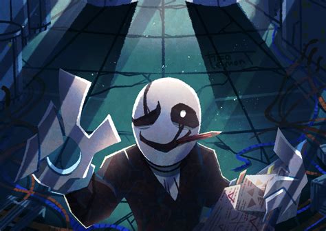 Gaster Unveiled 4k Ultra Hd Undertale Video Game Wallpaper By 綿野レモンt
