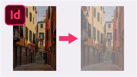 How To Fade An Image In Adobe InDesign YouTube
