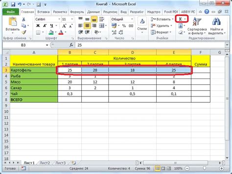 How To Quickly Calculate Totals In An Excel Spreadsheet Healthy Food Near Me