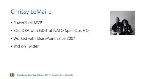 Simplifying Sql Server And Sharepoint Migrations Using Powershell Pptx