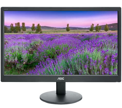 Buy AOC E2070Swn 19 5 LED Monitor Free Delivery Currys