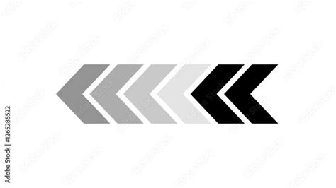 Arrow Loop Animation Direction Conceptarrow Direction Sign Animation