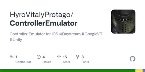 Github Hyrovitalyprotagocontrolleremulator Controller Emulator For