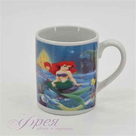 Детски порцеланов сервиз от три части русалката Ариел Podaracionline