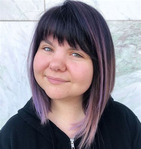 23 Lob Hairstyles For Round Faces Hairstyle Catalog