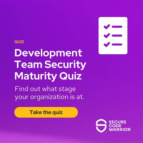 Secure Code Warrior On Linkedin Building Security Maturity In