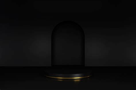 3d 렌더링 연단 받침대 또는 빈 공간 배경 최소 플랫폼 3d 제품 모형 제품 프리젠 테이션 3d 렌더링 기하학적 모양 디자인 0명에 대한 스톡 사진 및 기타 이미지