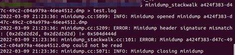 Bug Crash Log Cannot Be Compiled Successfully In Linux · Issue 33217 · Electronelectron