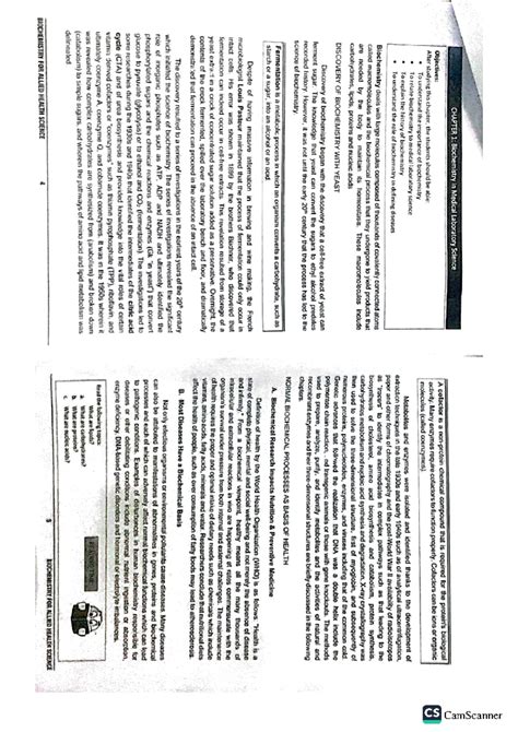 Biochem Yes CHAPTER 1 Biochemistry In Medical Laboratory Science A Cofactor Is A Chemical