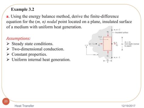 Two Dimensional Steady State Heat Conduction Pptx