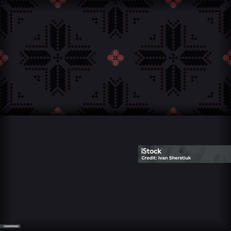 슬라브 장식이 있는 검은색 엽서 디자인 텍스트 와 빈티지 패턴에 대한 공간이있는 초대 카드 디자인 0명에 대한 스톡 벡터 아트 및 기타 이미지 Istock