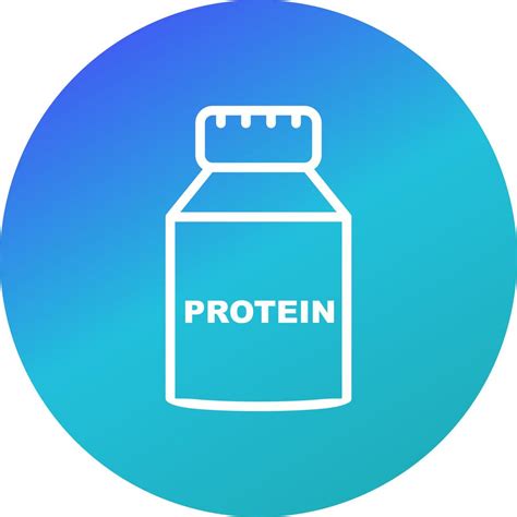 Ícone De Proteína De Vetor 353968 Vetor No Vecteezy