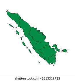Map Of Sumatra Indonesia