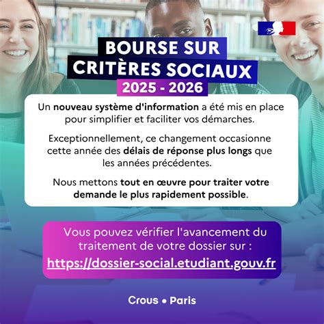 Faire Une Demande De Bourse Crous Paris