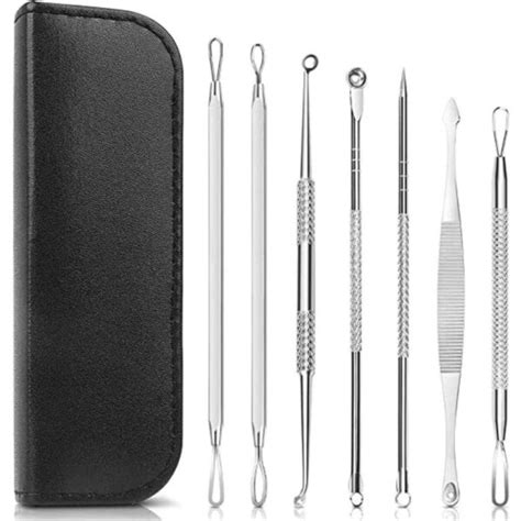 Ellie And Ruby Blackhead Remover 7 Piece Tool Kit For Pimple Extraction