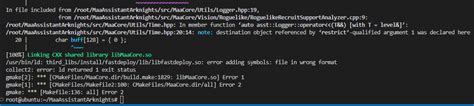 Compile Error On Arm · Issue 3662 · Maaassistantarknightsmaaassistantarknights · Github