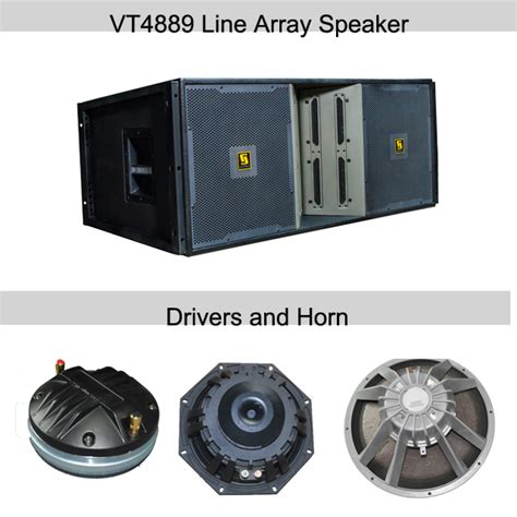 VT Way Dual High Performance Power Audio Speaker Linear System Buy Vertec Vt