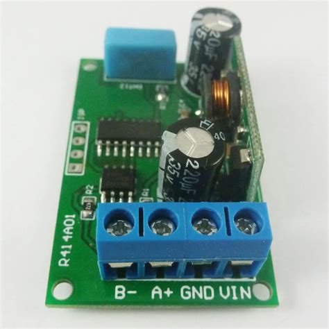 Generic 1 Pcs Dc 5v 23v Rs485 Modbus Rtu Temperature Humidity Sensor