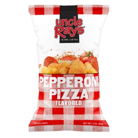 Uncle Rays Pepperoni Pizza Flavored Patatine Alla Pizza Al Salame