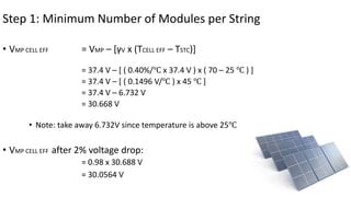 Pv Array And Inverter Matching PPTX