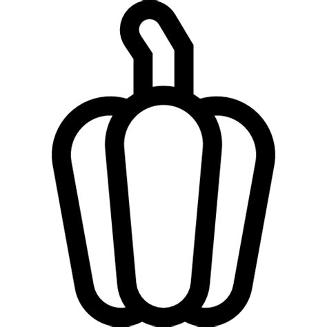 Pepper Basic Straight Lineal Icon